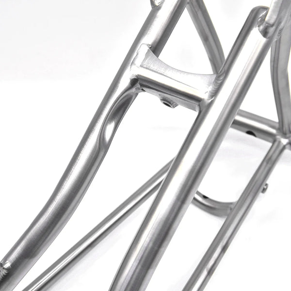 Titanium Bike Rear Triangle For P line For Brompton Bicycle Front Fork ...