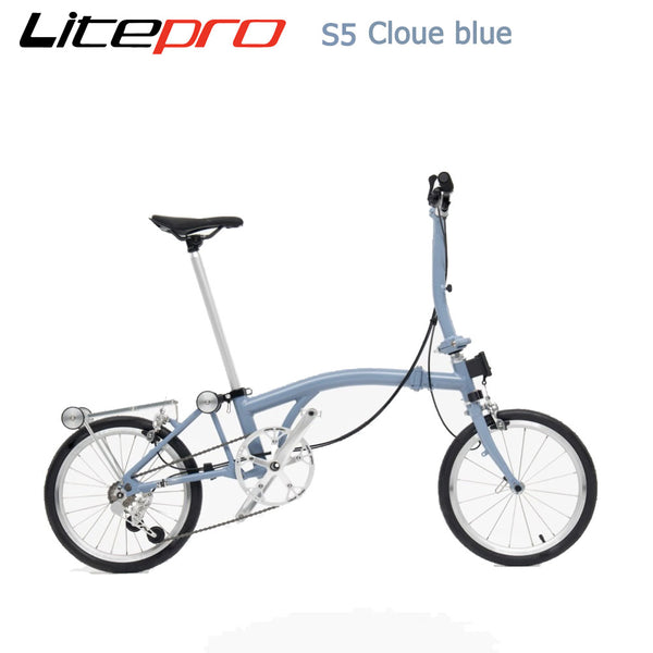 Litepro S5 16inch 5 Speed Tri-fold Folding Bike Aluminum Alloy Frame ...