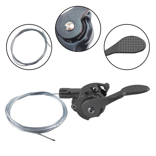 Litepro Bike External 7 Speed DIP Shifters Aluminum Alloy Trigger Shif ...