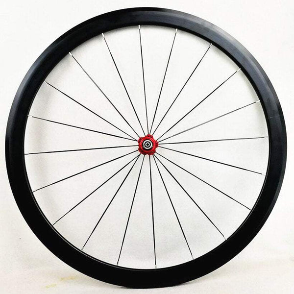 Litepro 40MM flat strip ultra light bearing road bike wheel set 700C r ...