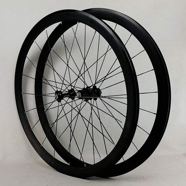 Litepro 700C Road Bicycle Wheelset 40MM Rim Sealed Bearing V Brake 12 ...