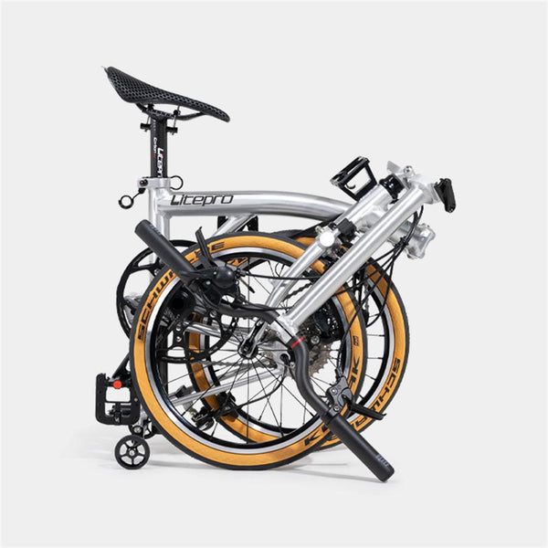 Litepro S9 16inch 9 Speed Tri-fold Folding Bike Aluminum Alloy Frame S ...